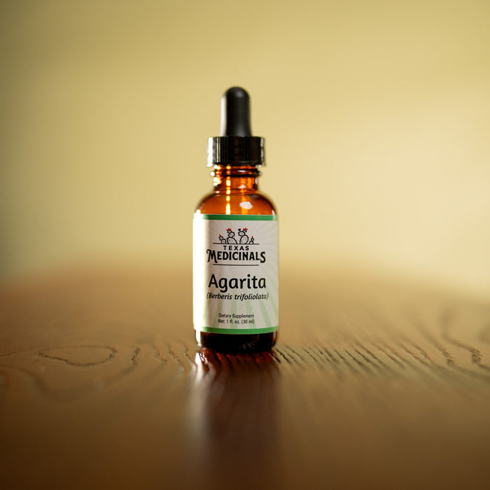 Wild Agarita Root Tincture (Berberis trifoliolata) – Texas Medicinals